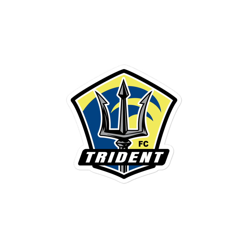 Trident Bubble-Free Sticker – Treble